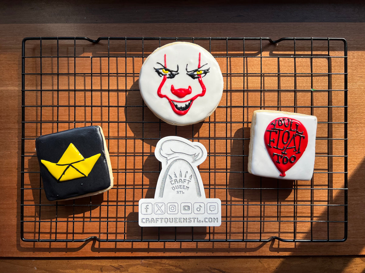 Pennywise, IT Inspired Cookies – Craft Queen STL®